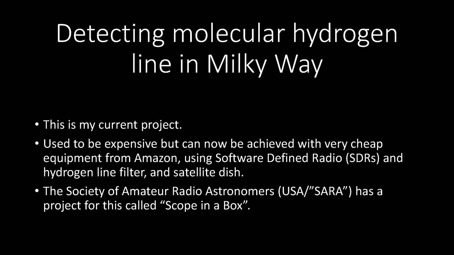 Successful detection of atomic hydrogen in Milky Way using phased array ...